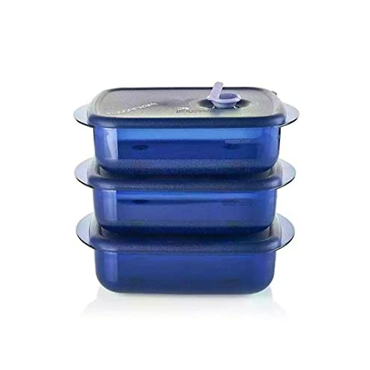 New Tupperware Tupperware Vent N Serve Medium Shallow Set