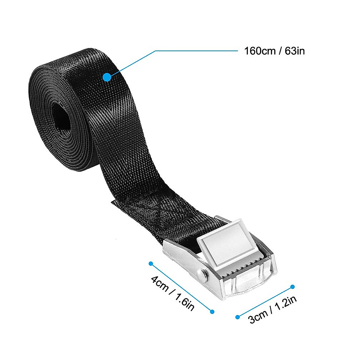 Picowe Cooler Tie Down Kit, Cooler Tie Down Straps, Cam Buckle Lashing Straps for YETI Coolers for RTIC Coolers