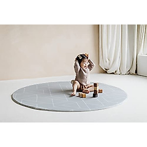 Ofie Round Mat, Baby Play mat (eze + Zen line, Round)