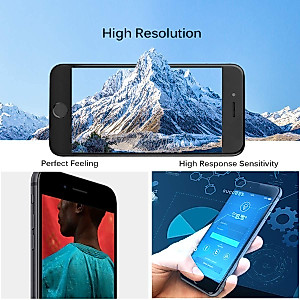 for iPhone 6S Screen Replacement Black,Drscreen LCD Touch Digitizer Complete Display for A1633, A1688, A1700,with Home Button Proximity Sensor Ear Speaker Front Camera Screen Protector and Repair Tool