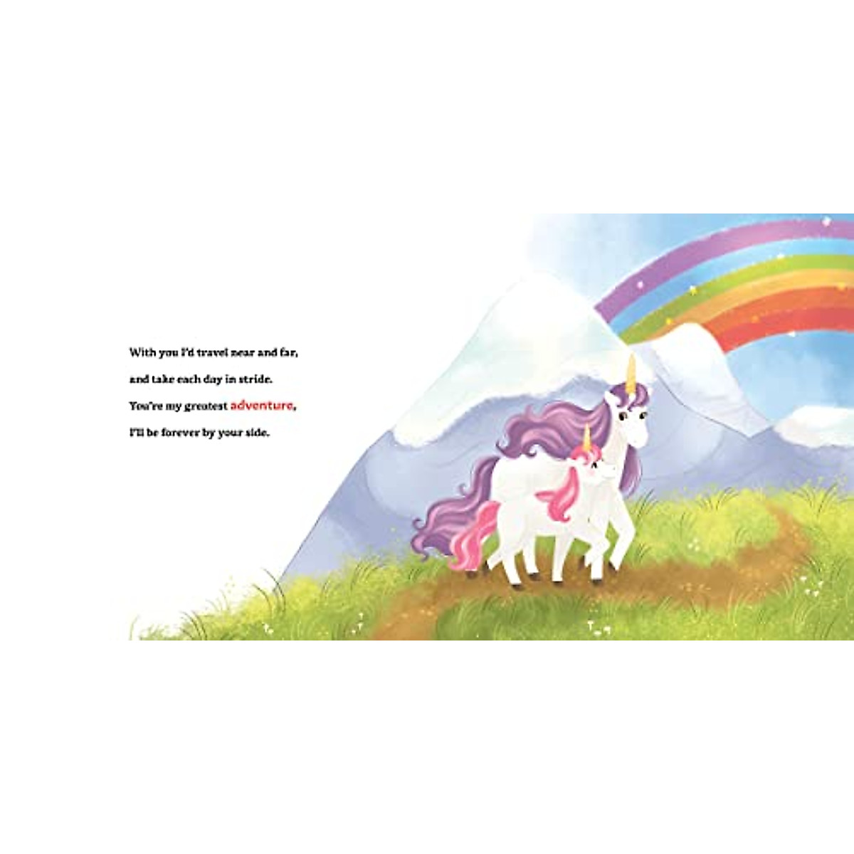 I Love You, My Little Unicorn: A Magical and Encouraging Picture Book for Kids!
