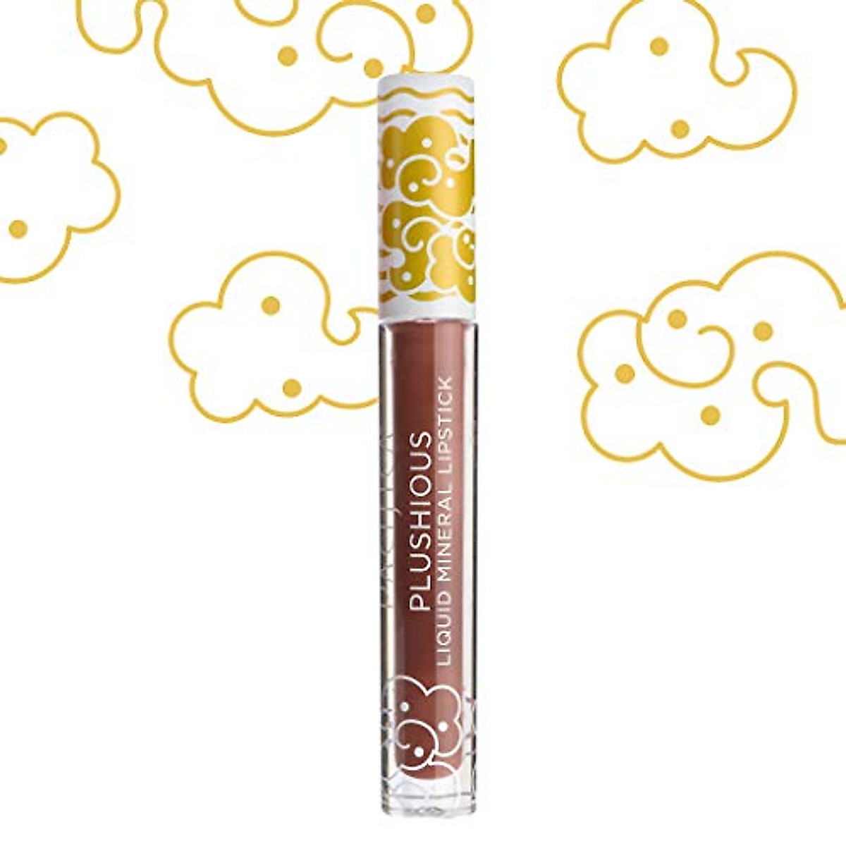 Pacifica Beauty Plushious Liquid Lipstick, Flawless, 0.07 Ounce