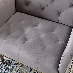 Lin-Utrend 63.7" Convertible Sofa Bed Loveseat, Tufted Loveseat Sofa, Adjustable Couch Bed Folding Loveseat Bed Daybed Guest Bed, 2 Couch Pillows, Small Love Seat Sofa for Living Room