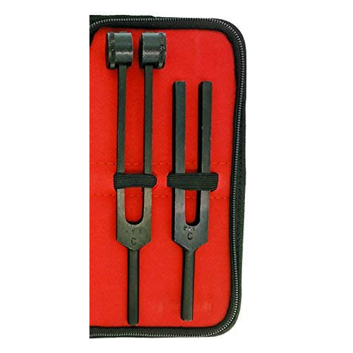 SURGICAL ONLINE Limited Edition - Full Tactical Black - Grudge Style Set of 5 pcs Reflex Percussion Taylor Hammer + Penlight + Tuning Fork C 128 C 512 + Bandage Scissors 5.5"