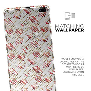 DesignSkinz Karamfila Watercolo Poppies V18 Protective Vinyl Decal Wrap Skin Cover Compatible with The Samsung Galaxy S20 (Screen Trim & Back Glass Skin)