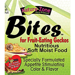 Nature Zone SNZ54641 Gecko Bites Soft Moist Food, 9-Ounce