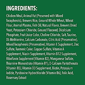 Greenies Feline Smartbites Skin & Fur Health Crunchy and Soft Textured Adult Natural Cat Treats, Chicken Flavor, 16 oz. Tub