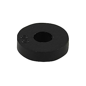 Danco 88569 Rubber Flat Washer, 1/2-Inch, 10-Pack, Carded , Black