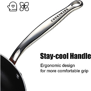 All in One Pan 10pcs Hammered Copper Pots and Pans Set Nonstick Cookware Set with Lids, Kitchen Cookware Set For All Stovetops, Induction Pot and Pan Set Dishwasher/Oven Safe, 100% Non Toxic