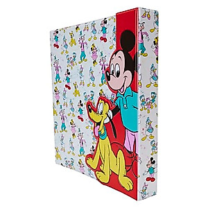LOUNGEFLY Stationary Disney D100 Mickey and Friends Binder