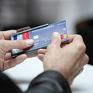 Mondraghi Mini-Wallet and Card Holder Made in Italy CARAMEL