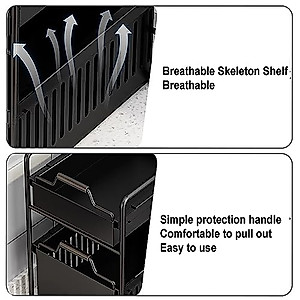 Under Sink Organizers And Storage, Pull Out Cabinet Organizer 2 Tier Under Sink Slide Out Storage Shelf Sliding Storage Wire Basket Drawer