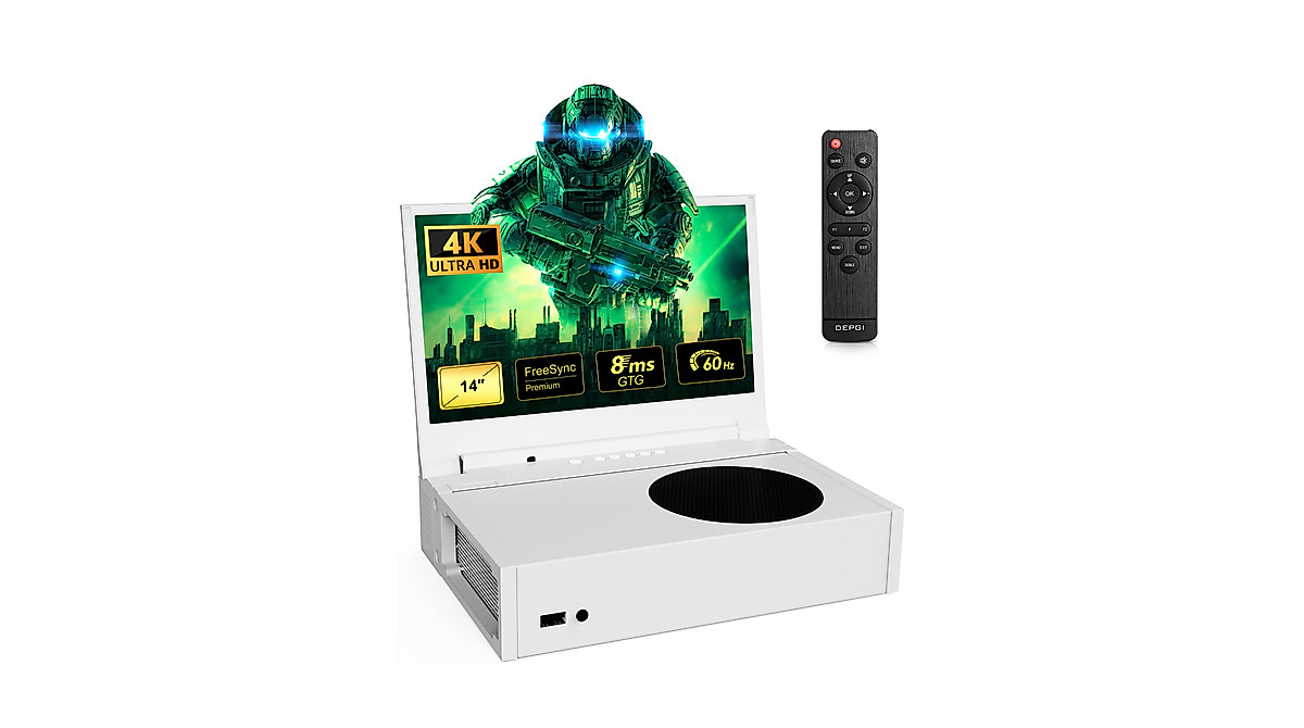 DEPGI 4K Portable Gaming Monitor for Xbox Series S – Compact & HDR