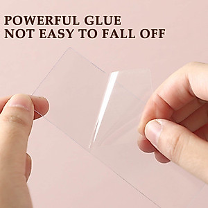 GEOBY Adhesive Punch-Free Socket Holder, Self Adhesive Power Strip Holder, Self-Adhesive Desktop Socket Fixer, Adhesive Socket Holder Slide, Power Socket Holder (Mix)