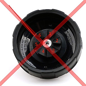 5pcs replacement parts blade with 18oz 24oz cup and lid for 1500W Ninja Duo Auto IQ Blender BL640 30/BL641 30/BL642 30/ BL680 30 BL680A 30 BL681 30 BL681A 30 BL682 30/ BL687CO 30/BL685 30 / BL688 30