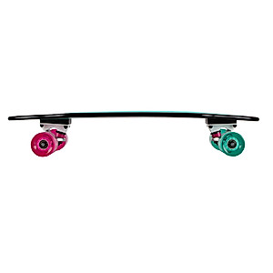 Kryptonics Mini Cutaway Cruiser 26" Complete Skateboard, Mermaids