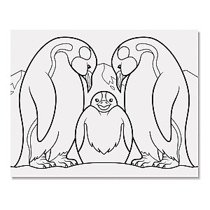 Melissa & Doug Jumbo Coloring Pad (11 x 14 inches) - Animals, 50 Pictures - Animal Coloring Book, Art Paper For Kids Painting And Drawing