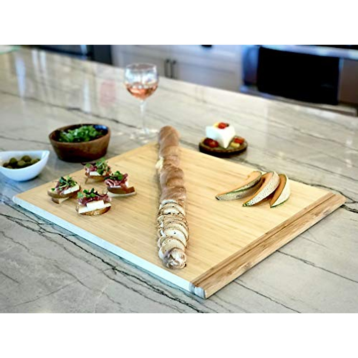Pureboo Premium Bamboo Pull-out Cutting Board - 8 Different Sizes to Fit Most Standard Slots