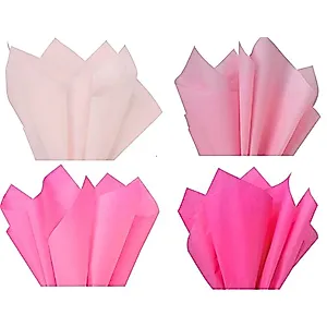 A1 Bakery Supplies Pink Mix 1 - Gift Wrapping Tissue Paper 96 Sheets 15" x 20" Premium Gift wrap Tissue Paper