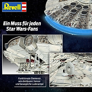 Revell 06718 Star Wars Millennium Falcon (Han Solo) 1:72 Scale Unbuilt/Unpainted Plastic Model Kit
