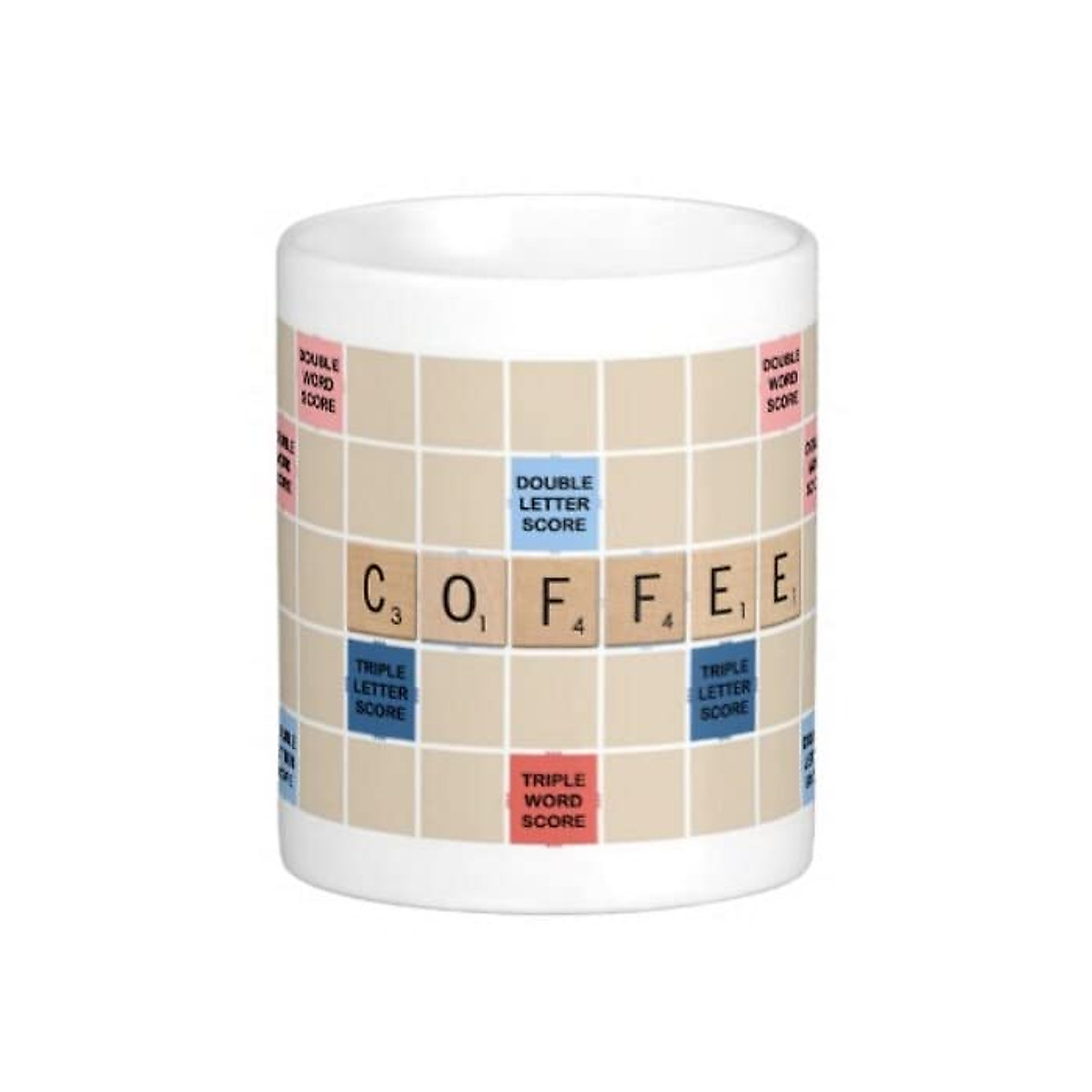 Camcam Coffee Scrabble Mug Scrabble Game Themed Mug Scrabble Initial Mug Alphabet Mug Great For Anniversary, Holidays, Birthday Or Any Occasion Ceramic Novelty 11oz 15 Oz