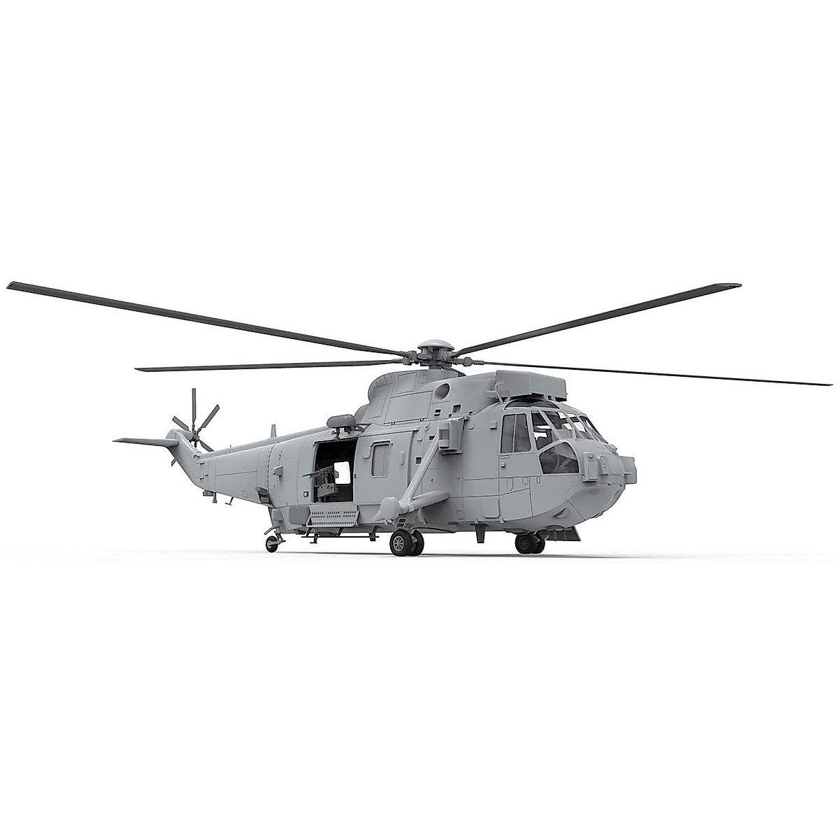 Airfix A04056 Westland Sea King HC.4 1:72nd Military Helicopter Plastic Model Kit , Navy