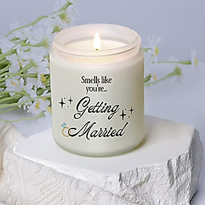 Engagement Gift, Engagement Gifts for Women - Bride to be, Bride Gifts, Bridal Shower Gift, Bachelorette Gifts for Bride - Engagement Party Gifts, Newly Engaged Gifts, Marriage Gifts, Lavender Candles