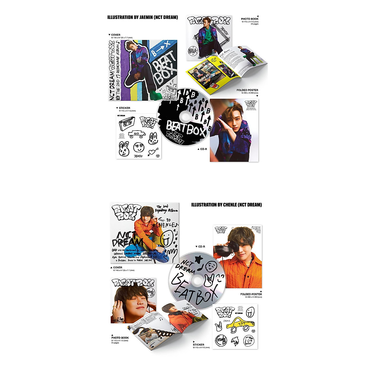 NCT Dream - Beatbox [Digipack ver.] CD (Random ver.)