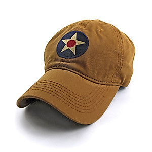State Legacy Revival U.S. Army Air Corps Insignia Ballcap, British Khaki