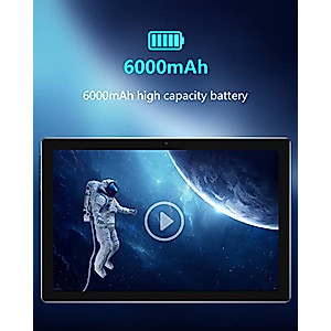 CUPEISI Tablet 10 inch Android 11 Tablets 2GB+32GB Quad-Core Tablet FHD 1280x800 Display Tablet (Silver)