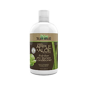Taliah Waajid Green Apple and Aloe Nutrition After Shampoo Conditioner 12oz (V068)