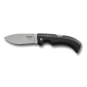 Gerber Gear 06064N Gator Folding Knife, Fine Edge, Drop Point, 8.54 Inch