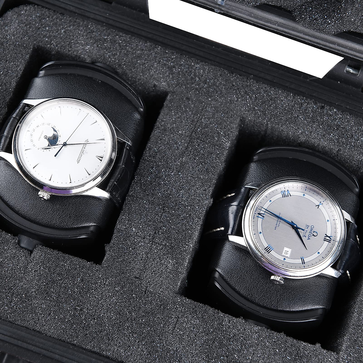 MEIJIA Portable All Weather IP67 Waterproof Protective Case, Hard Case,Camera Case With Customizable Foam,Fit Use of Drones, Cameras,Equipments, 8.12”x6.56”x 3.56”, Elegant Black