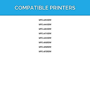 LD Compatible Ink Cartridge Replacement for Brother LC105C Super High Yield (Cyan)