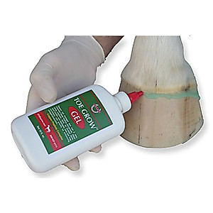 SBS Equine Toe Grow Gel - Horse Hoof Care Product Promotes Hoof Growth and Healing - Increases Blood Flow and Collagen Production - 10oz