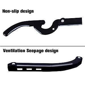 mubgo Folding Hangers Folding Hanger Rack Multifunctional Portable Travel Hanger Travel Outdoor Household Wardrobe Storage Rack Black 16pcs