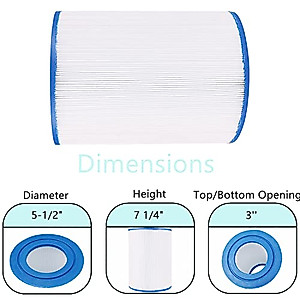 Arpisziv Spa Filter PDM28 Hot Tubs Swimming Pool Air Cleaner Replaces 461273,FC-9944,SD-01392(2 Pack)