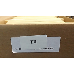 NAHANCO Repair Tag, Strung, One-Sided, Two-Parts Perforated - Manila, 500 Pack