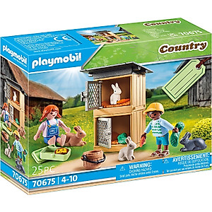 Playmobil Rabbit Pen Gift Set