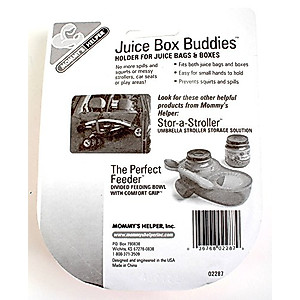 Mommy's Helper Juice Box Buddies, Colors May Vary, 5-Pack