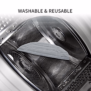 Ulimymei 2 Pack Replacement Mop Pads for S8 / S8+ Series Robot Vacuum, Microfiber Mopping Cloth Vacuum Accessories