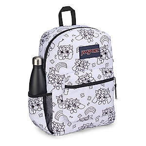 JanSport Cross Town Backpack, Anime Emotions, One Size