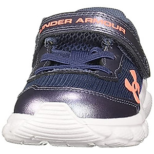 Under Armour Girls' Infant Assert 9 Pearl, Utility Blue/Electric Tangerine, 9K Medium US