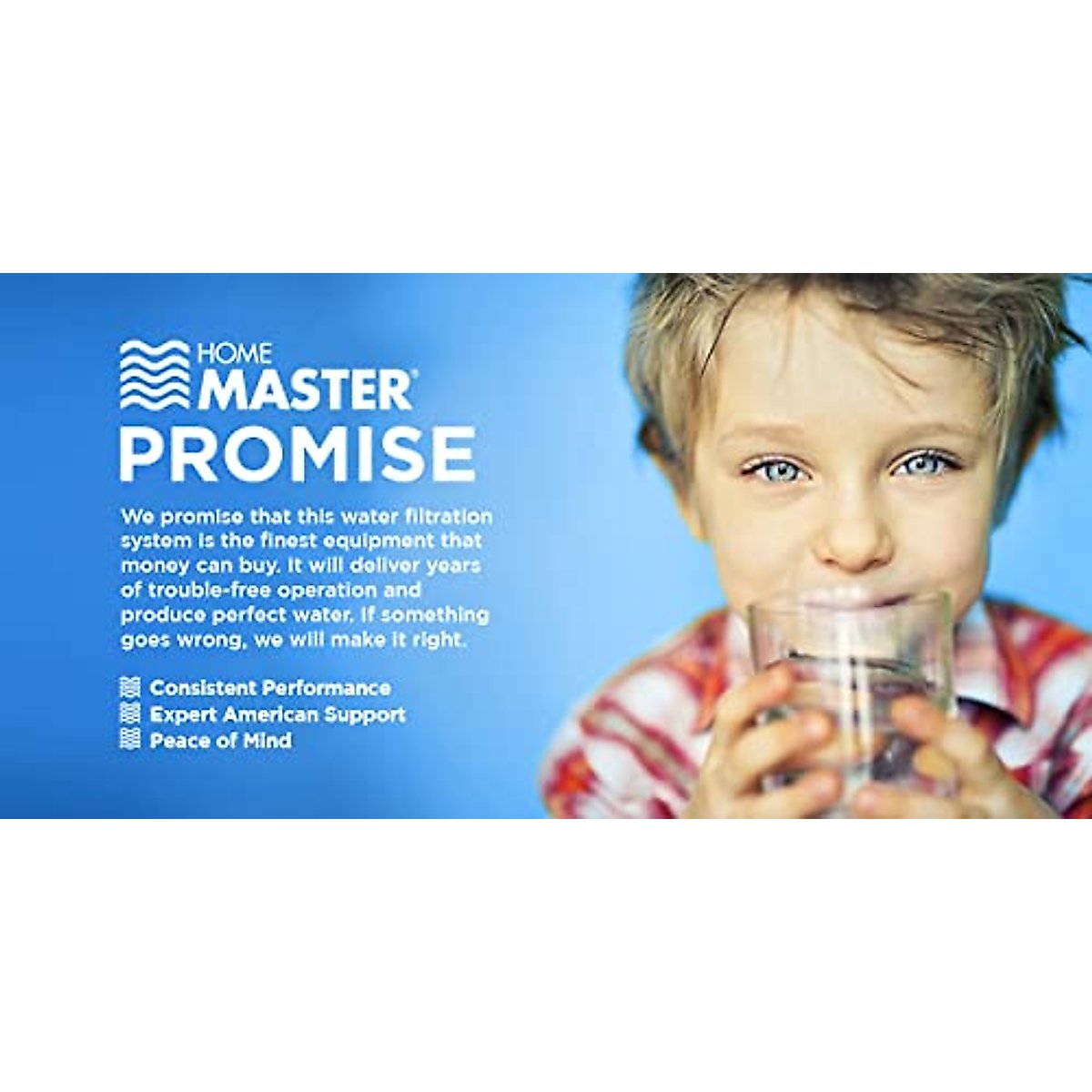 Home Master TM Undersink Reverse Osmosis Water Filter System, Fast 4.5s Fill Rate, 8.5” of catalytic carbon, filters up to 99% chemicals salts TDS, User Friendly Modular Design, 5-year limited parts
