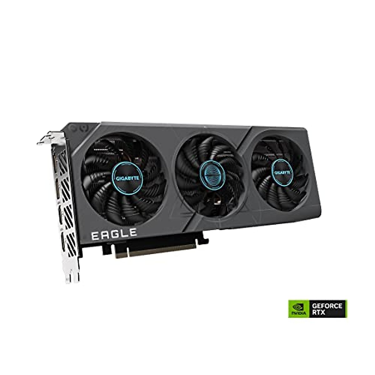 GIGABYTE GeForce RTX 4060 Ti Eagle OC 8G Graphics Card, 3X WINDFORCE Fans, 8GB 128-bit GDDR6, GV-N406TEAGLE OC-8GD Video Card
