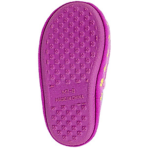 Paw Patrol Girl's Skye and Everest A-Line Plush Slipper, Toddler Size 5/6 to 11/12 (Pink Purple, Numeric_7)