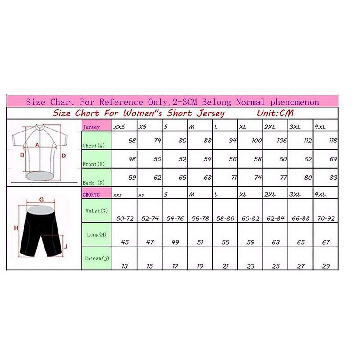 Cycling Jersey Women Short Sleeve Bike Shirts Bicycle Jacket Clothing M