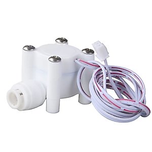 1/4" Water Flow Hall Effect Sensor Switch 0.3-6L/min Flowmeter Counter Food-Grade Water Meter Flow Sensor