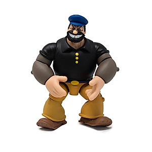 Boss Fight Studio Bluto Popeye The Sailor Man Classics Wave 1 Collectible Action Figure – Highly Articulated Figurine with Accessories Including Alternate Hands and Removable Hat - 1:12