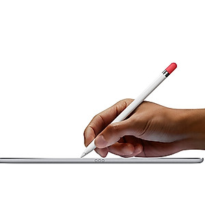 [6 Pack] Fudda Replacement Cap for Apple Pencil 1st Generation - Silicone Protective Cap Cover Compatible with iPad Pro 9.7/10.5/12.9 Pen (Black, Navy, Red, White, Mint, Pink)